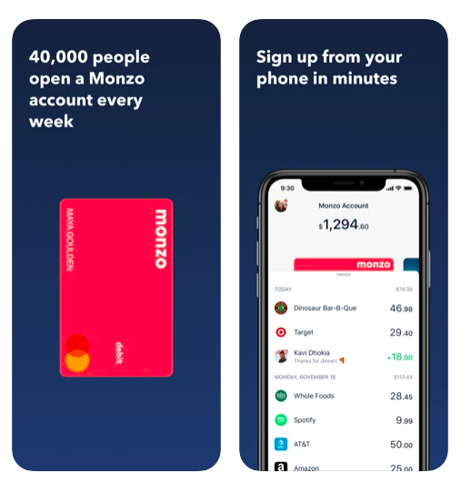 London Series: Monzo, Bank Online yang Bagus untuk Pendatang Baru ...